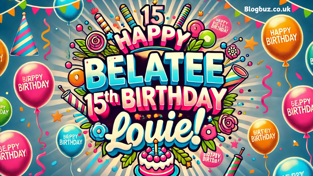 Happy Belated 15th Birthday Louie Image: The Perfect Way to Celebrate ...