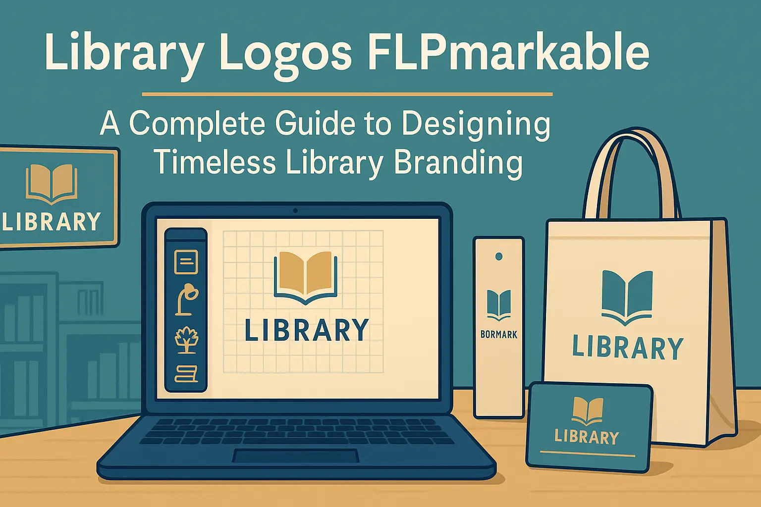 Library Logos FLPmarkable – A Complete Guide to Designing Timeless ...