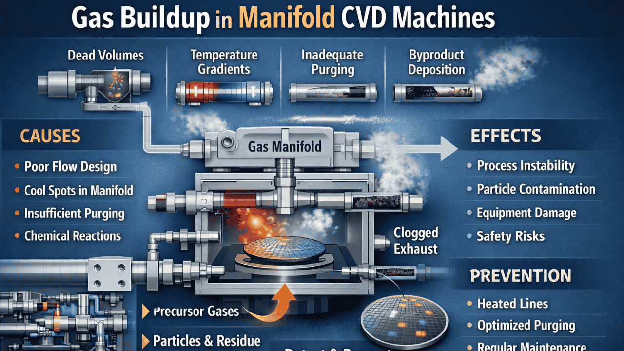 Gas Buildup in Manifold CVD Machines: Causes, Effects, and Prevention ...