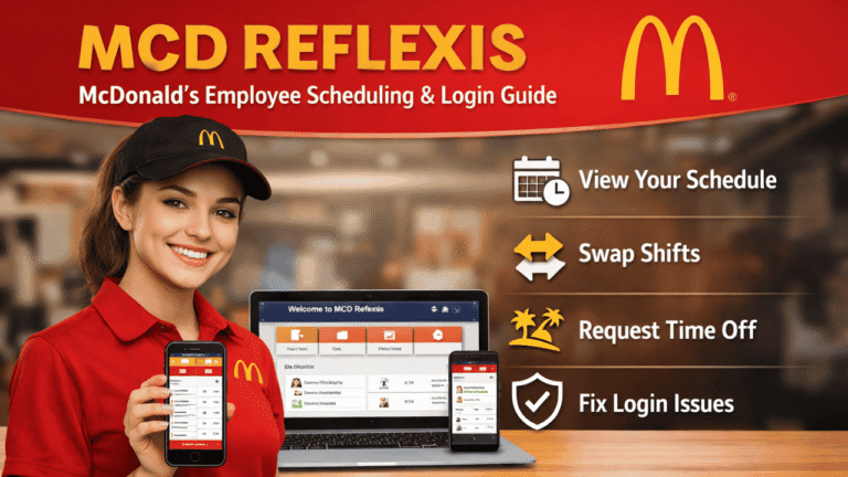 MCD Reflexis: McDonald’s Employee Scheduling and Login Access